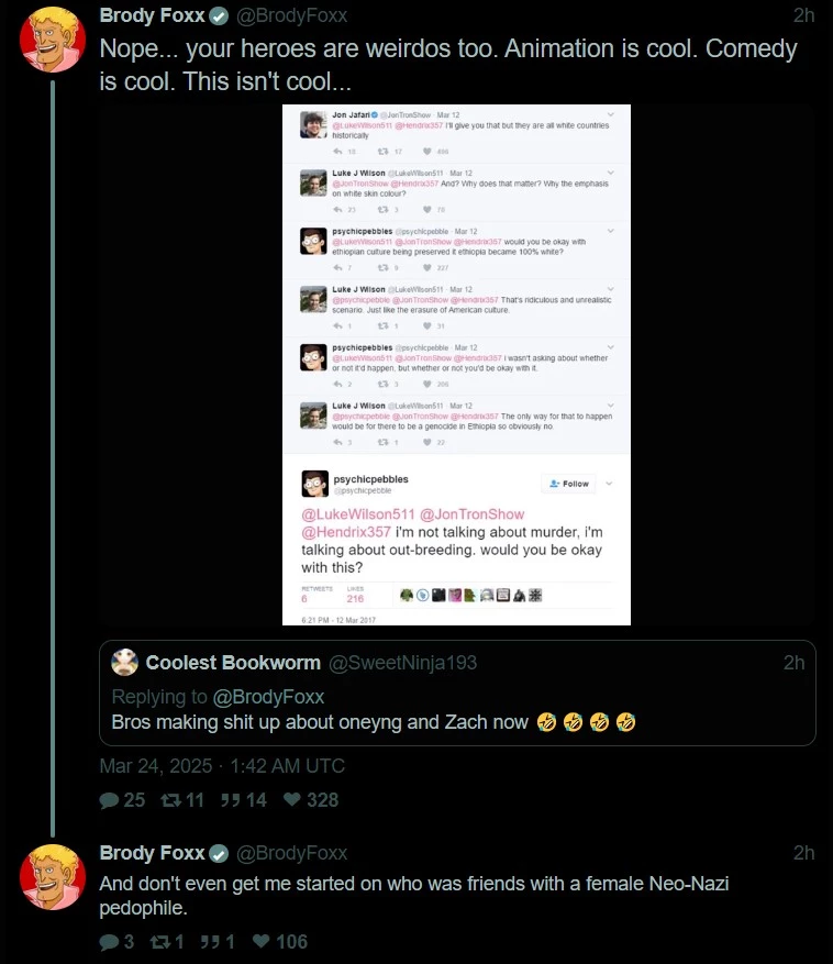 Zack James / Yo Mama / Brody Foxx / Outback Zack | Page 15 | Kiwi Farms