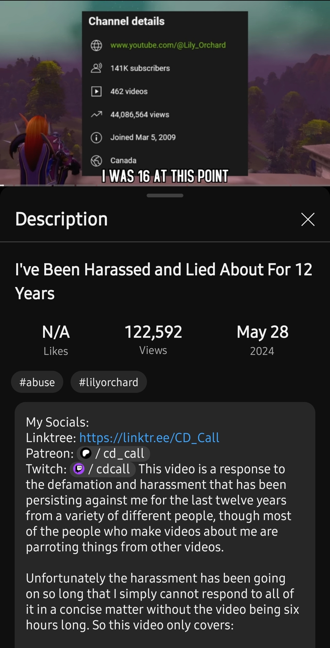 Jerry Peet / Lily Orchard / Lily Peet / Valkyrstudios / Bhaalspawn ...