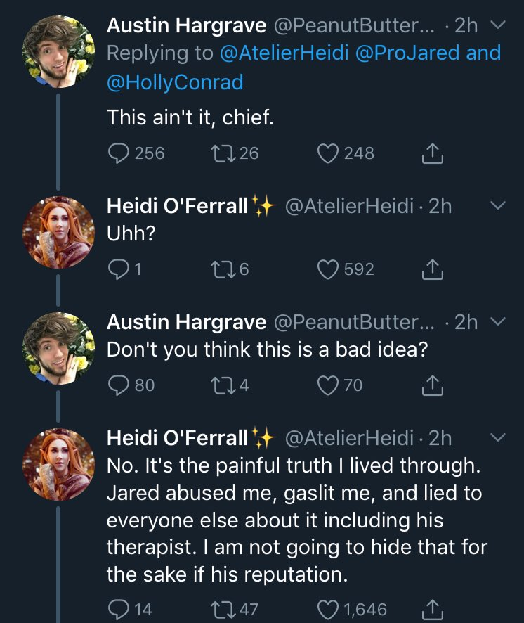 Jared Knabenbauer / ProJared / SinJared, Heidi O'Ferrall / AtelierHeidi ...