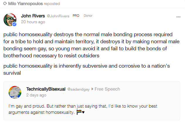 Milo Yiannopoulos / Milo Wagner / Milo Hanrahan / @nero | Page 136 ...