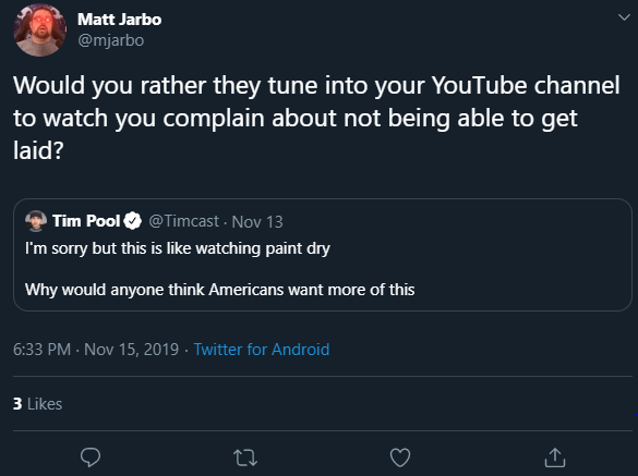 MundaneMatt / Matt Jarbo / Jihadi Jarbo / Deciple87 / Jarbology / The ...