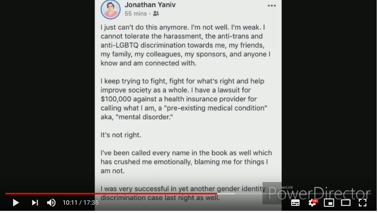 Jonathan Yaniv & Vexatious Litigation | Page 2 | Kiwi Farms