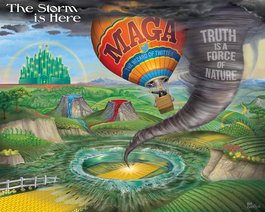 "Zyklon Ben" / Ben Garrison / GarrisonGraphics / GrrrGraphics ...