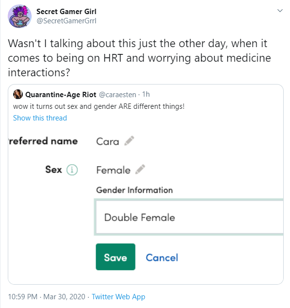 Secret Gamer Girl / SecretGamerGrrl / Googleshng / "Violet Hargrave ...