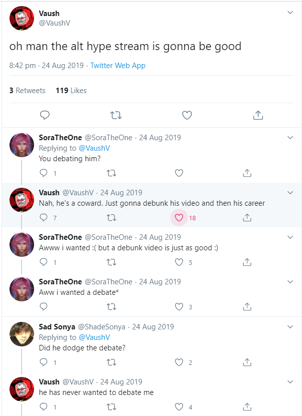 Vaush / @VaushV / VaushVidya / IrishLaddie / Ian Anthony Kochinski ...