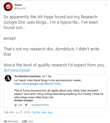 Vaush / @VaushV / VaushVidya / IrishLaddie / Ian Anthony Kochinski ...