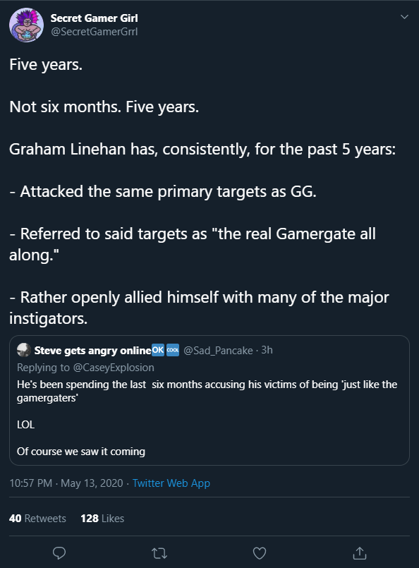 Secret Gamer Girl / SecretGamerGrrl / Googleshng / "Violet Hargrave ...