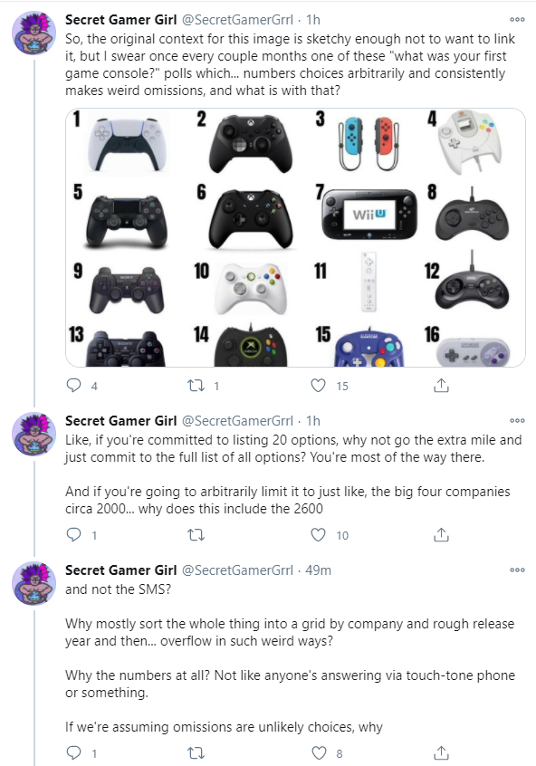 Secret Gamer Girl / SecretGamerGrrl / Googleshng / "Violet Hargrave ...