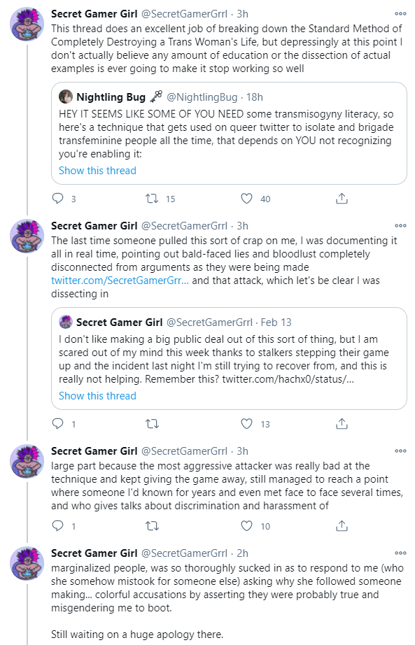 Secret Gamer Girl / SecretGamerGrrl / Googleshng / "Violet Hargrave ...