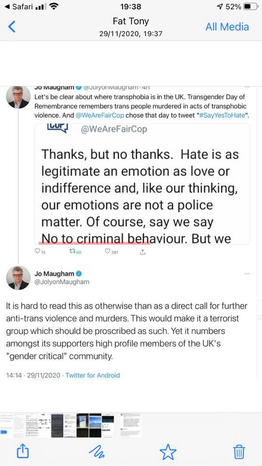 The Caroline Farrow, Adrian Harrop, and Anthony George Halliday ...