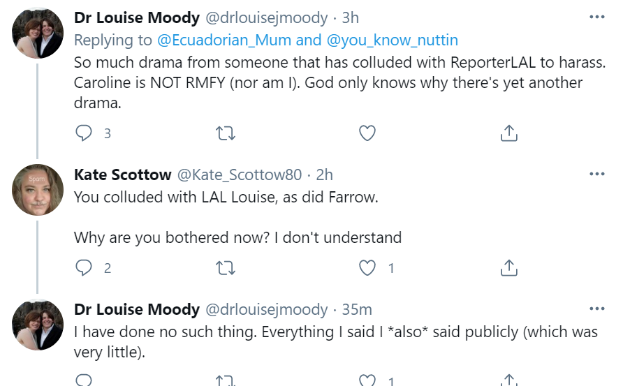 The Caroline Farrow, Adrian Harrop, and Anthony George Halliday ...