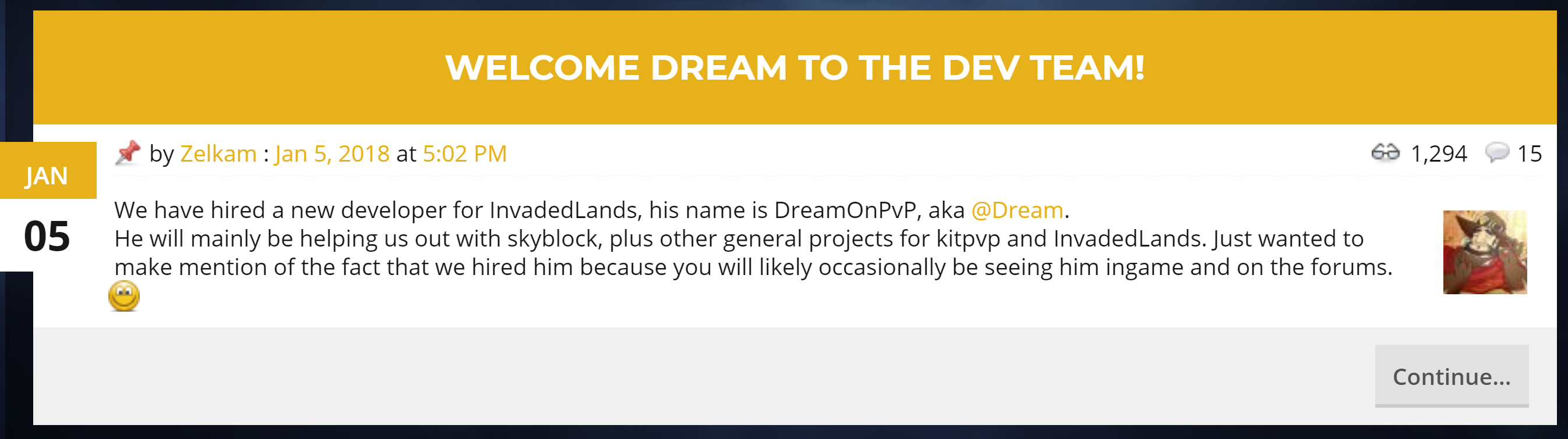 Clayton Ray Huff / Dream / DreamOnPvP / DreamTraps / DreamAF / DreamXD ...