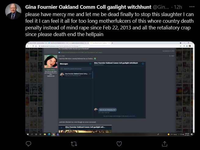 Gina Marie Fournier / ginafournier1 | Page 18 | Kiwi Farms