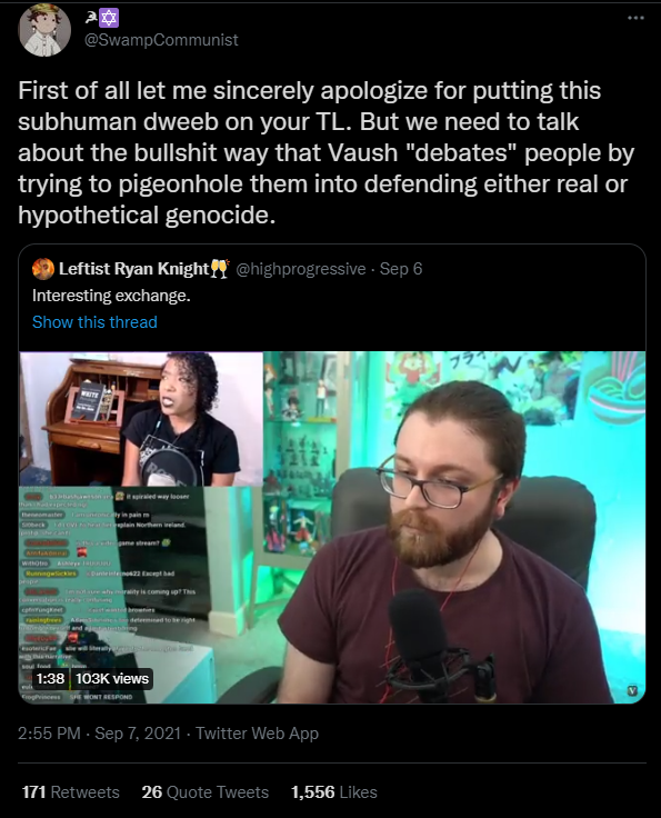 Vaush / @VaushV / VaushVidya / IrishLaddie / Ian Anthony Kochinski ...