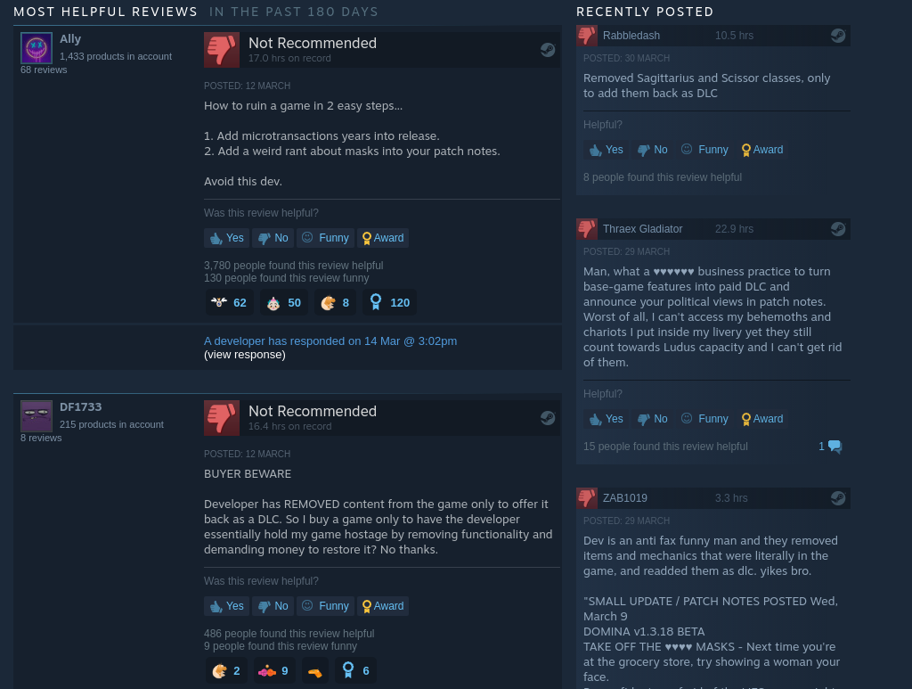 Domina video game changes Name to Dominus and demands you respect their pronouns | Page 11 ...