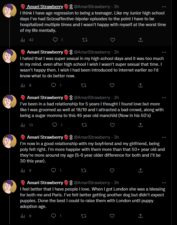 Amanda/Amari Turcol / LadyALT69 / Manda-Tee / Amarithenonbinary / Amaribabe93 / AmariStrawberry ...