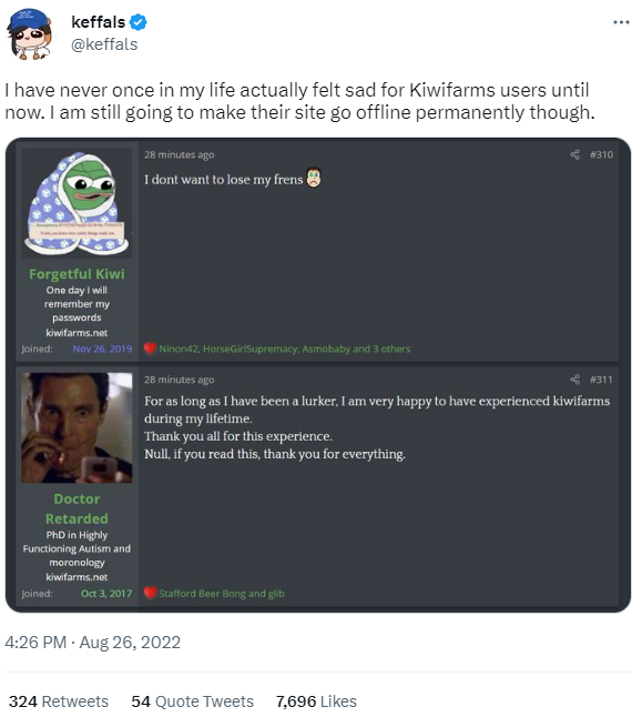 Keffals 3,000 Page Thread-a-bration | Kiwi Farms