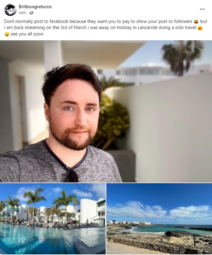 Dominic Vanner / Britbong / Britbongreturns / MRBTFO / Manlytears ...