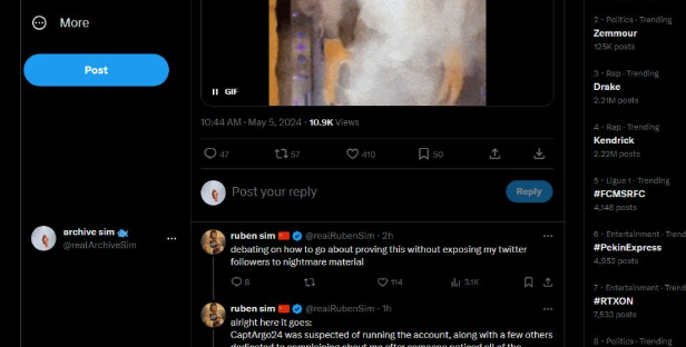 Ruben Sim Derangement Syndrome | Page 9 | Kiwi Farms