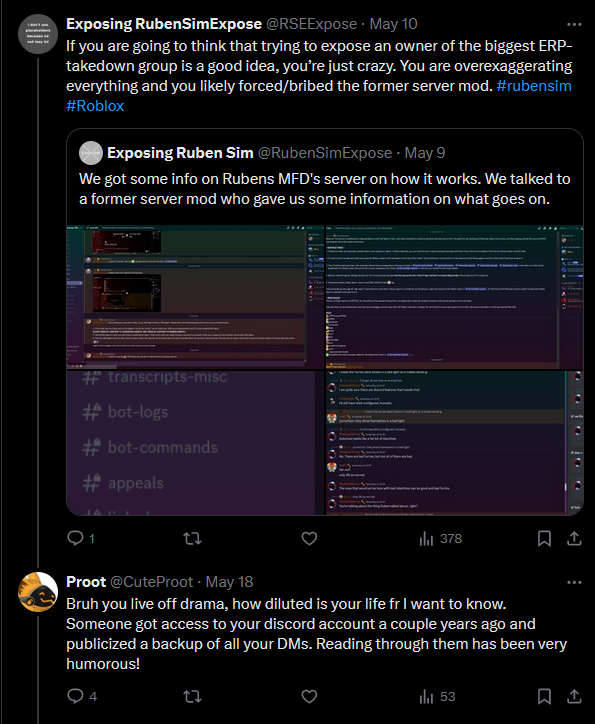 Ruben Sim Derangement Syndrome | Page 20 | Kiwi Farms
