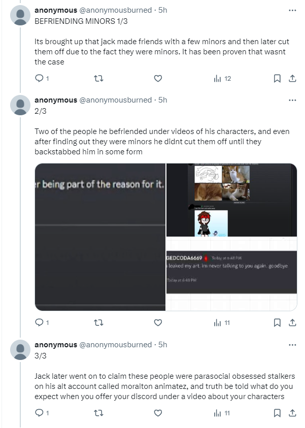 Sophia Harrington / Jack Harrington / Birdie / SpriteCranbirdie / Alias ...