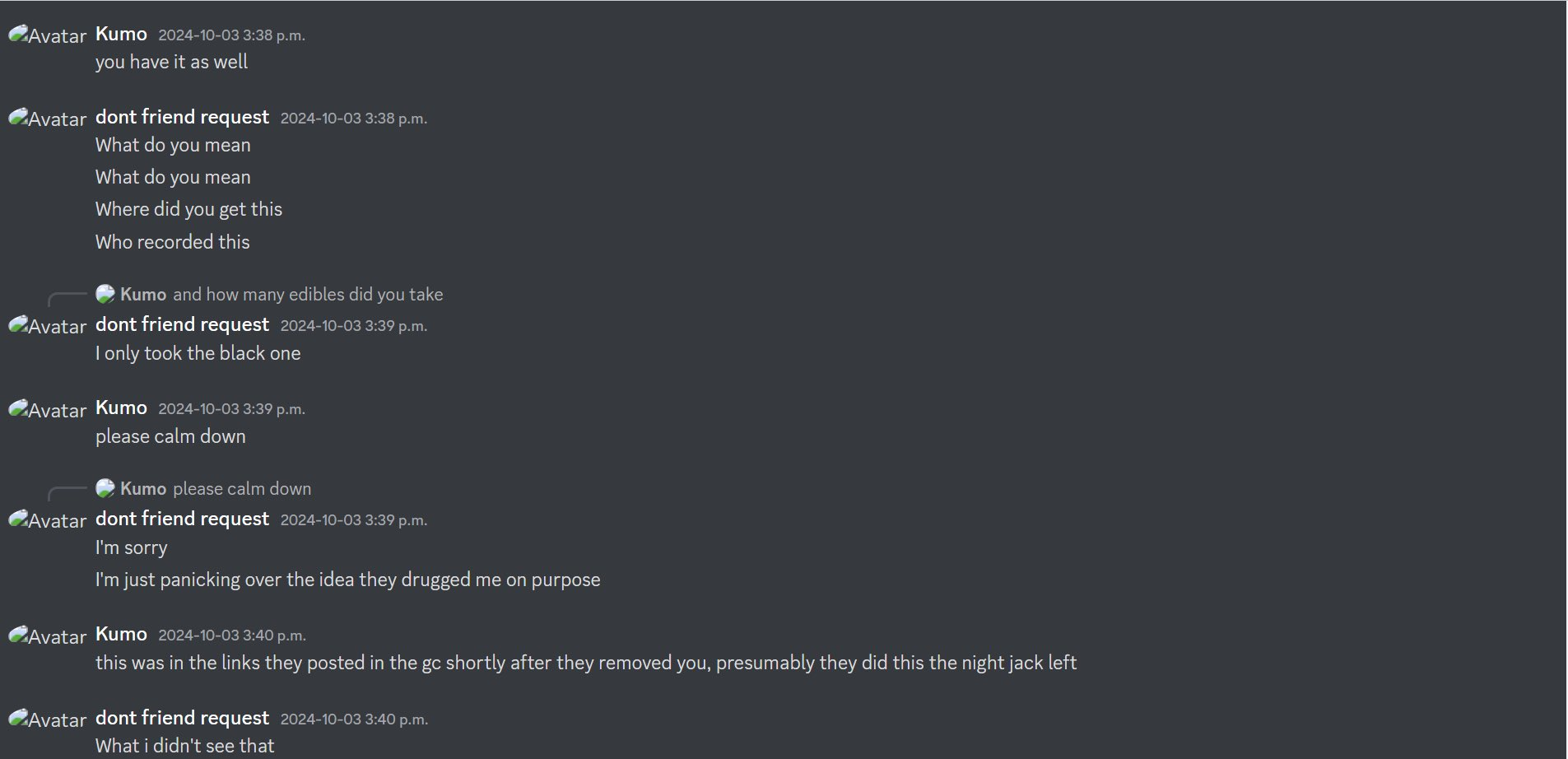 Sophia Harrington / Jack Harrington / Birdie / SpriteCranbirdie / Alias ...