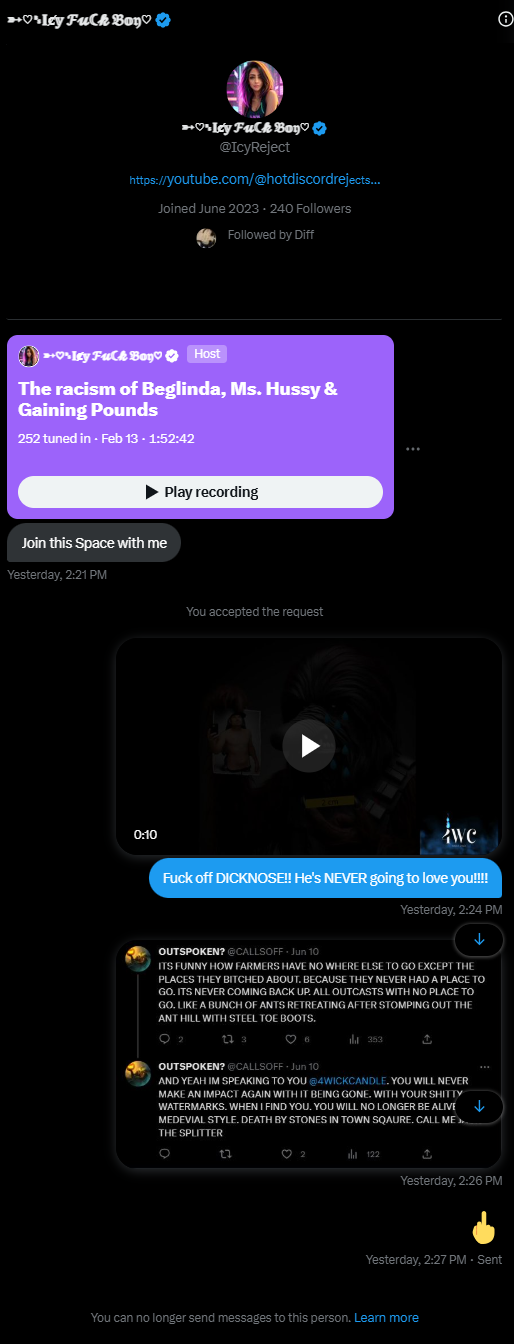 Matthew Berlinger / Bad Boi TraGiC / Bow2TraGiC / BiG TraG 1K ...