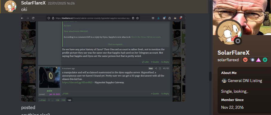 Valerie / Connor Roundy / Hypnotist Sappho / Succubus Sappho / Vin R ...