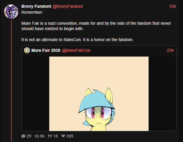 My Little Brony II: The Cloppening | Page 324 | Kiwi Farms