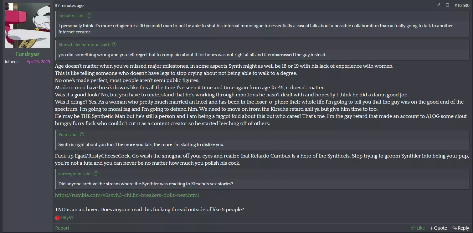 Synthetic Man Appreciation Thread | Page 527 | Kiwi Farms