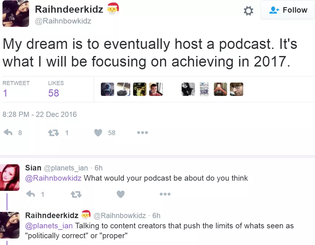 Anisa Riyadh Jomha / @anisajomha & iDubbbz / Ian Kane Jomha / Ian Kane ...