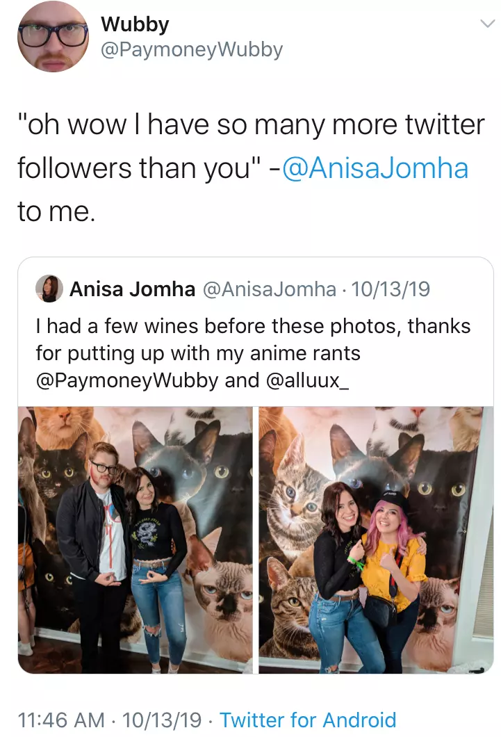 Anisa Riyadh Jomha / @anisajomha & iDubbbz / Ian Kane Jomha / Ian Kane ...
