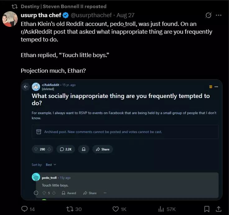 Steven Bonnell II / Destiny / Destiny.gg | Page 1936 | Kiwi Farms