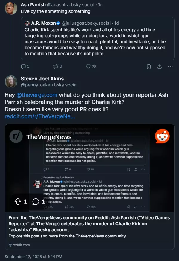 Charlie Kirk: Aftermath, Gravedancing, and Manhunt | Page 305 | Kiwi Farms