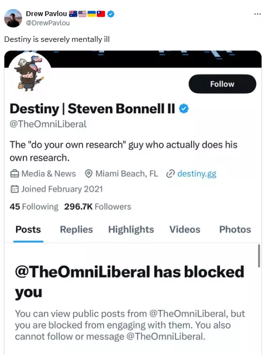 Steven Bonnell II / Destiny / Destiny.gg | Page 1985 | Kiwi Farms