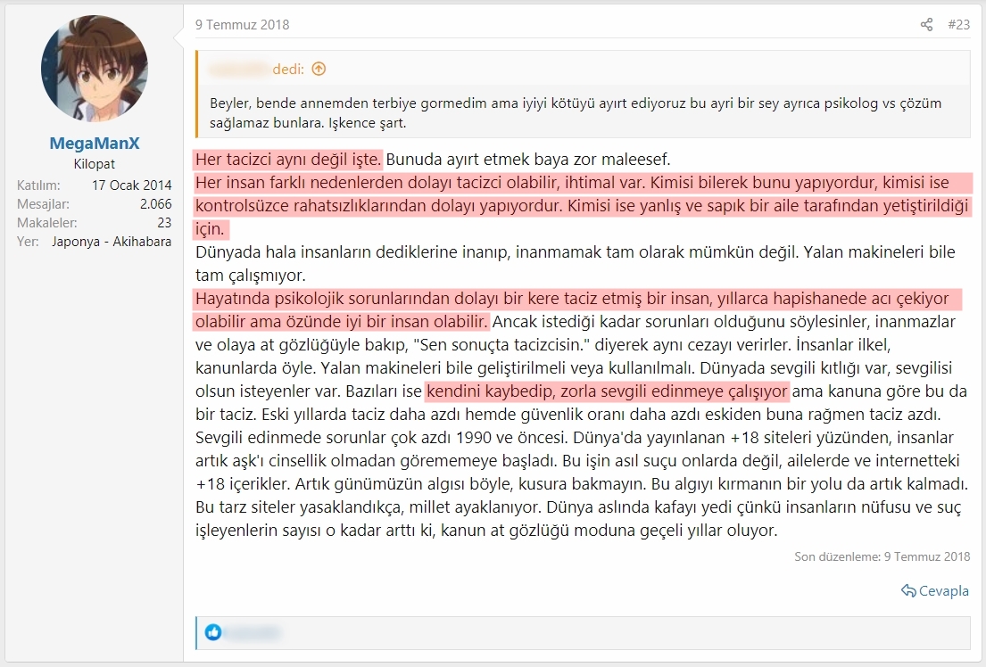 Erdem Alsırt / Turkish Brony Gamer / Turkish Chris-Chan | Page 50 | Kiwi Farms