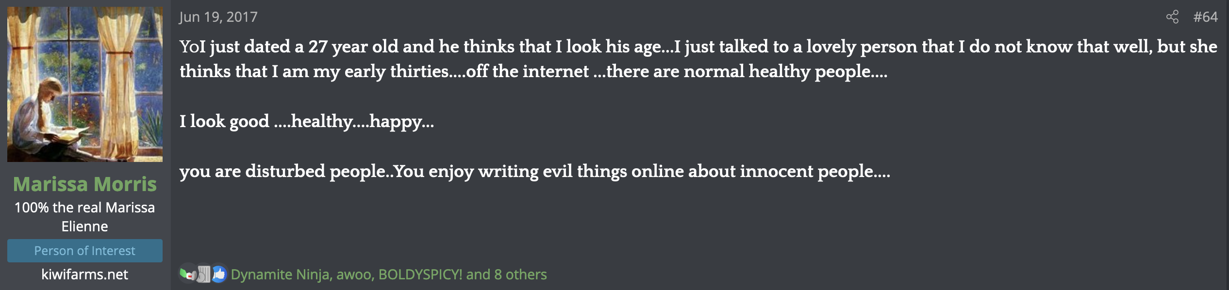 Virgo Rouge / Jamie Morse / Marissa Morris/Elienne/Marchant/Elene ...