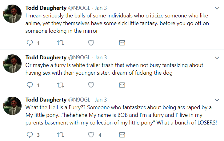 Todd Daugherty / N9OGL / Fox Smith / Doc Dot | Kiwi Farms