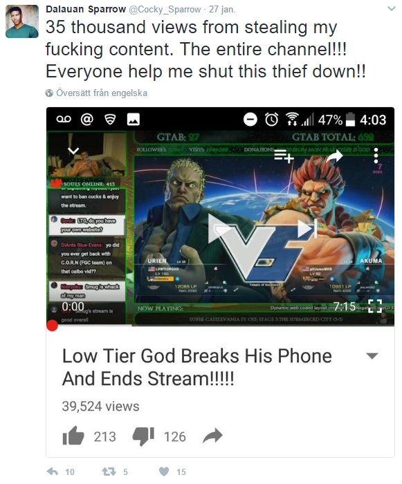 Low Tier God / Dale Emanuel Wilson / Lowti3rgod / sparrow25 / Dalauan ...