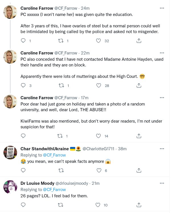 The Caroline Farrow, Adrian Harrop, and Anthony George Halliday ...