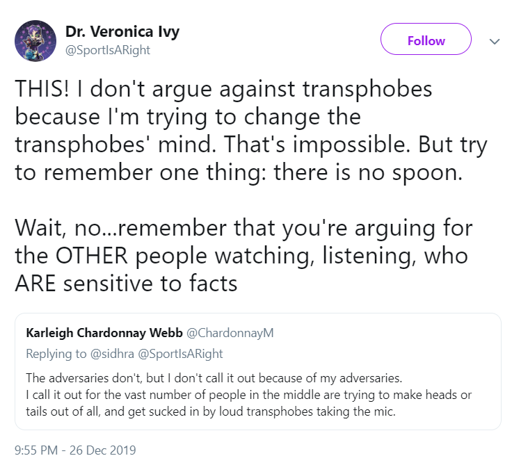 Dr. Rachel McKinnon / Dr. Veronica Ivy / Rhys McKinnon / Rachel ...