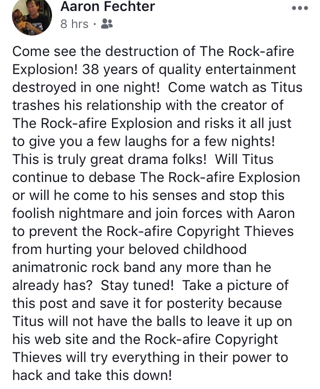 Aaron Fechter | Kiwi Farms