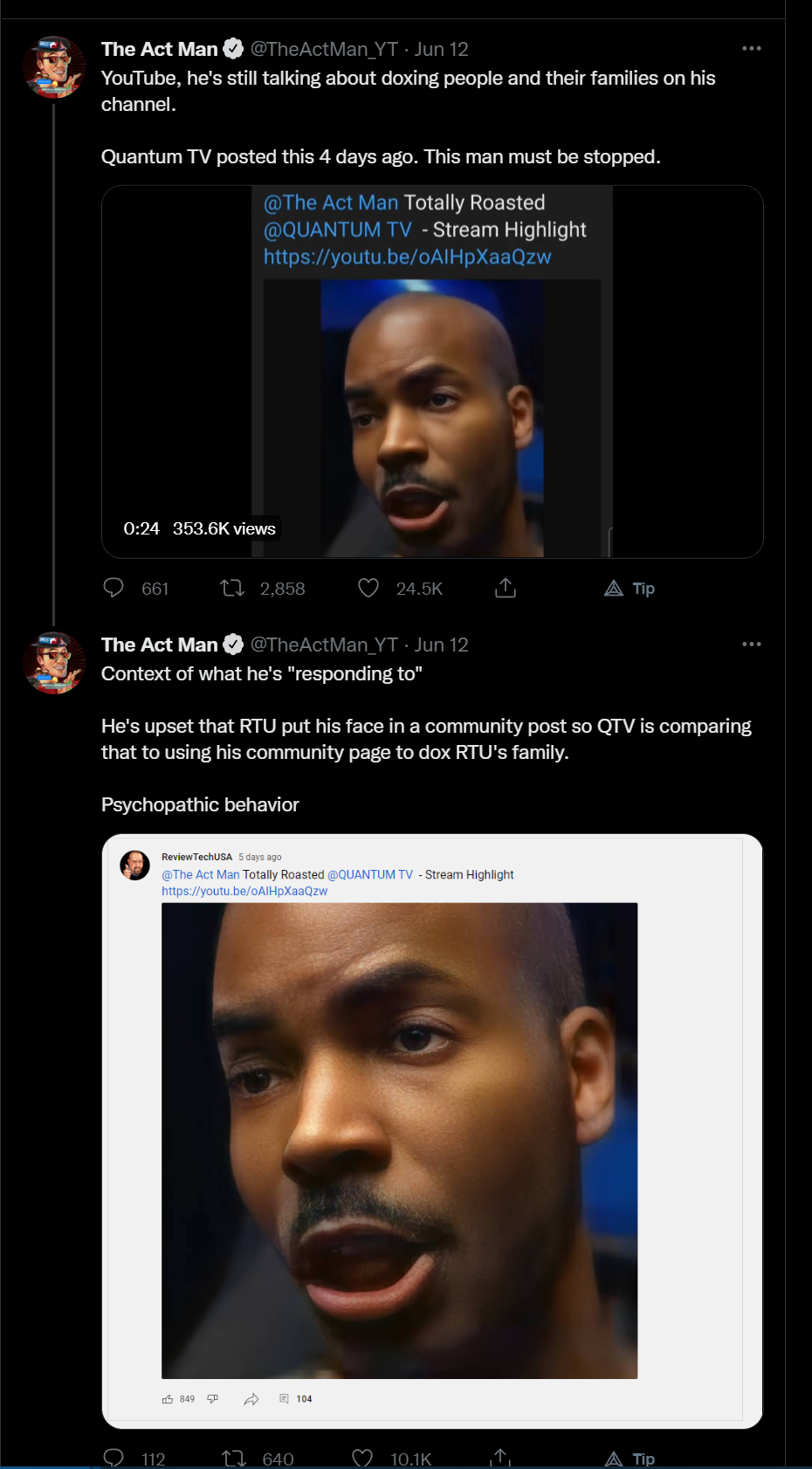 Reviewtechusa / Richard Masucci | Page 24 | Kiwi Farms