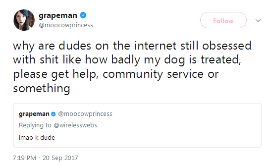 Alison Rapp / Maria Mint / 123grapeman | Page 730 | Kiwi Farms