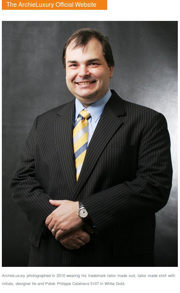 Paul Pluta / Archieluxury / Archibald Chesterfield III / AC3 | Kiwi Farms