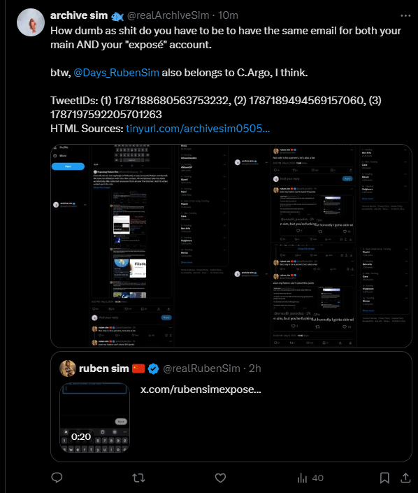 Ruben Sim Derangement Syndrome | Page 9 | Kiwi Farms