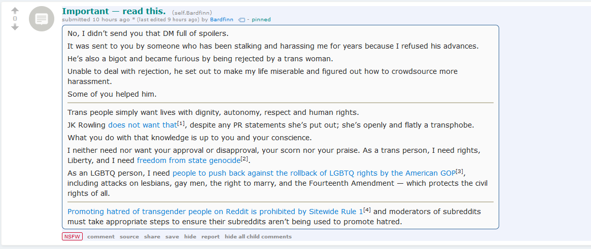 Steven Joel Akins / Penelope "Penny" Verity Oaken / u/Bardfinn / Penny ...