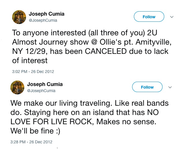 Joseph Cumia / Brother Joe / SAMCRO Joe / The Big Apple Ranch Kid ...