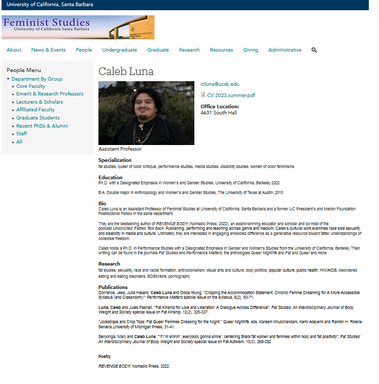 Caleb Luna / chairbreaker | Page 10 | Kiwi Farms