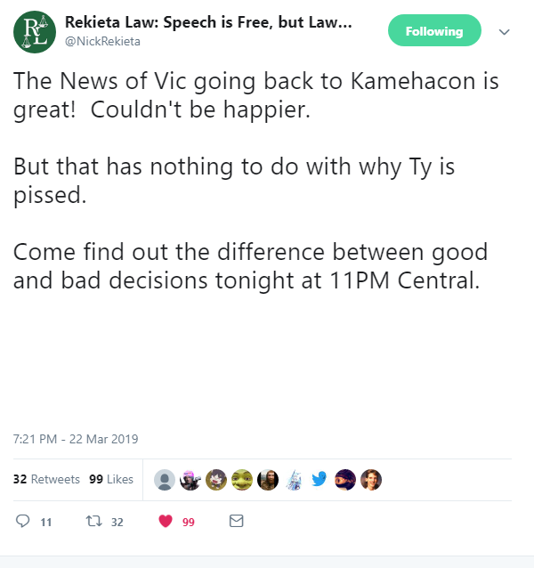 Weeb Wars / AnimeGate / #KickVic / #IStandWithVic / #vickicksback ...